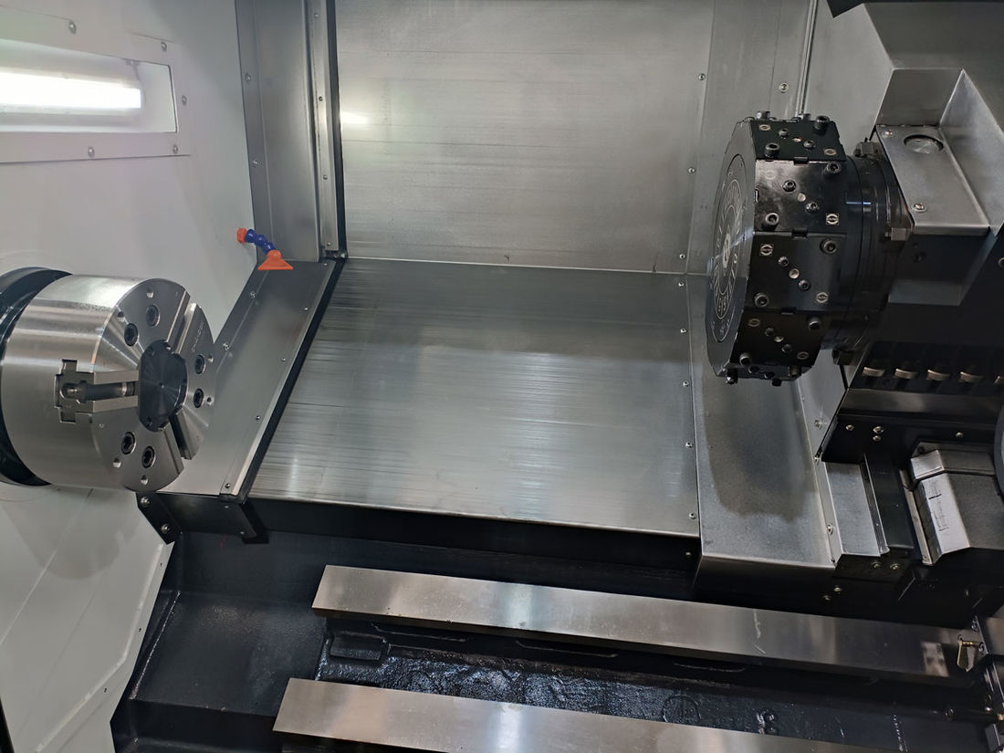 CNC slant bed lathe with power turret | Travis TS-3M